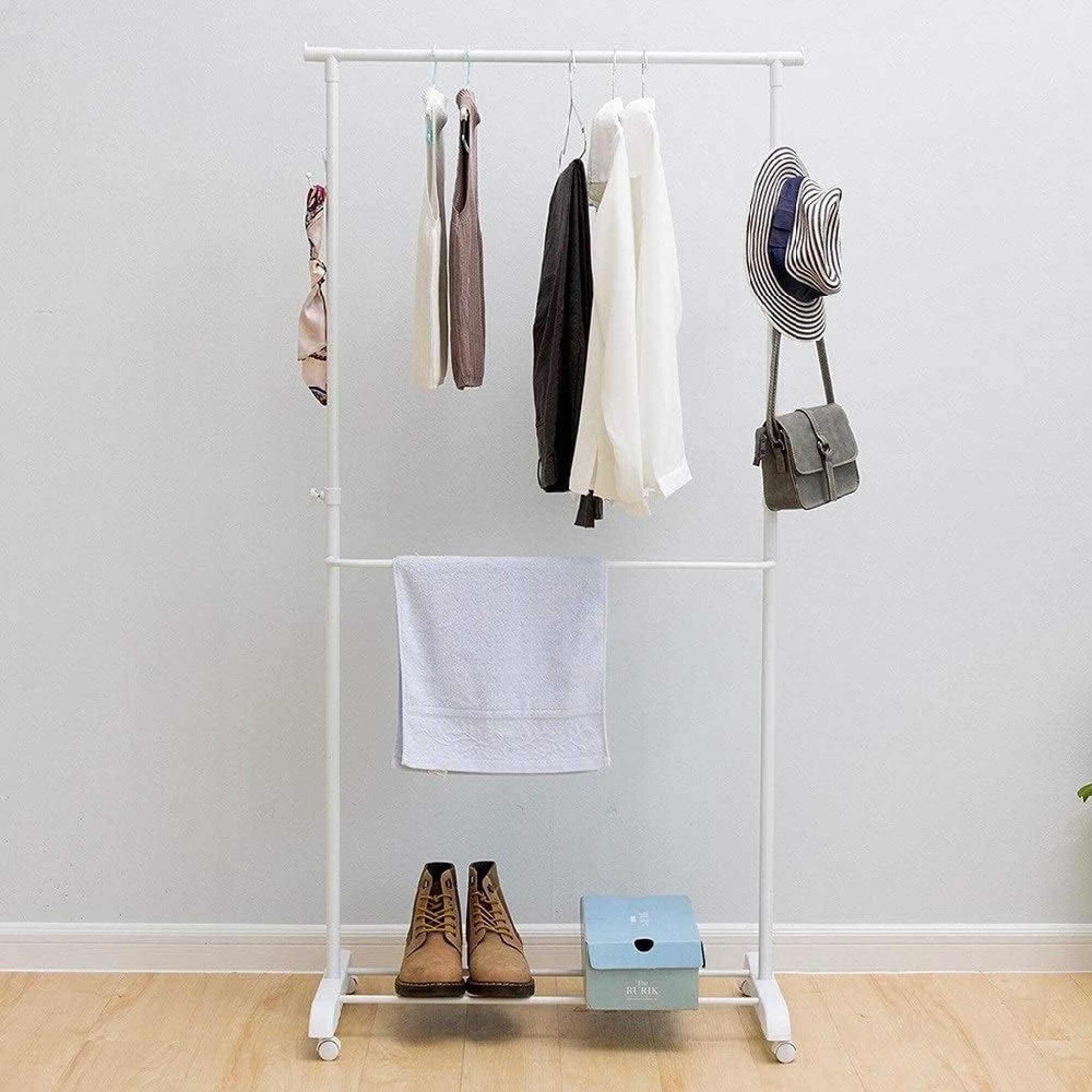 Perchero de ropa 2 niveles — Buho Store