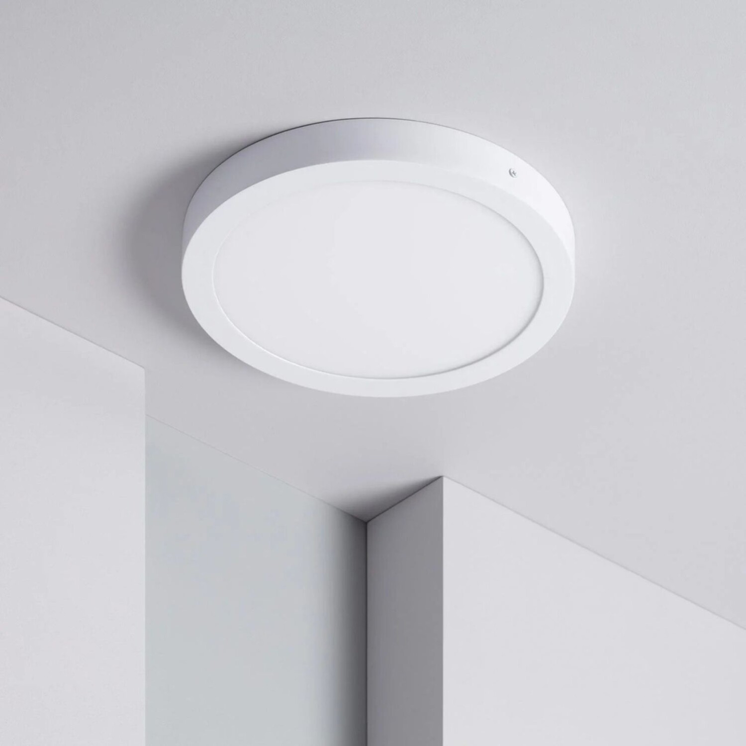 Plafon Led 24w Panel Redondo Spot Luz Blanca Garantia Techo — Atrix