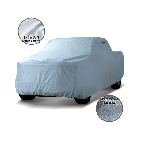 CUBRE AUTO - CUBRE CAMIONETA PICK UP 546X198X147 - — Cymaco