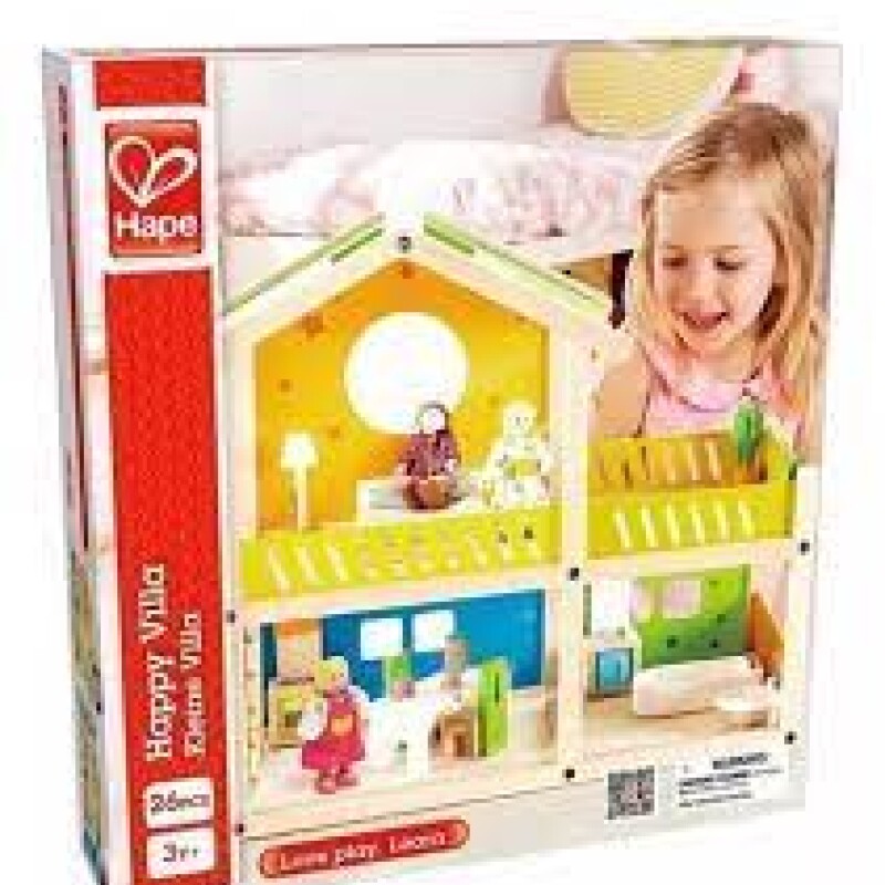 Happy Villa - Madera - Casita — Juguetería Gibernau