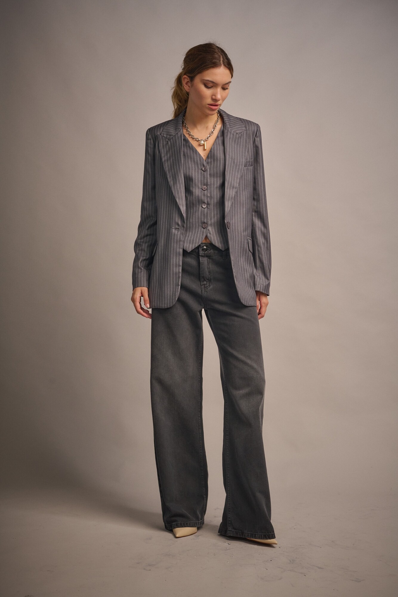 Blazer Novo Acero — Peonia