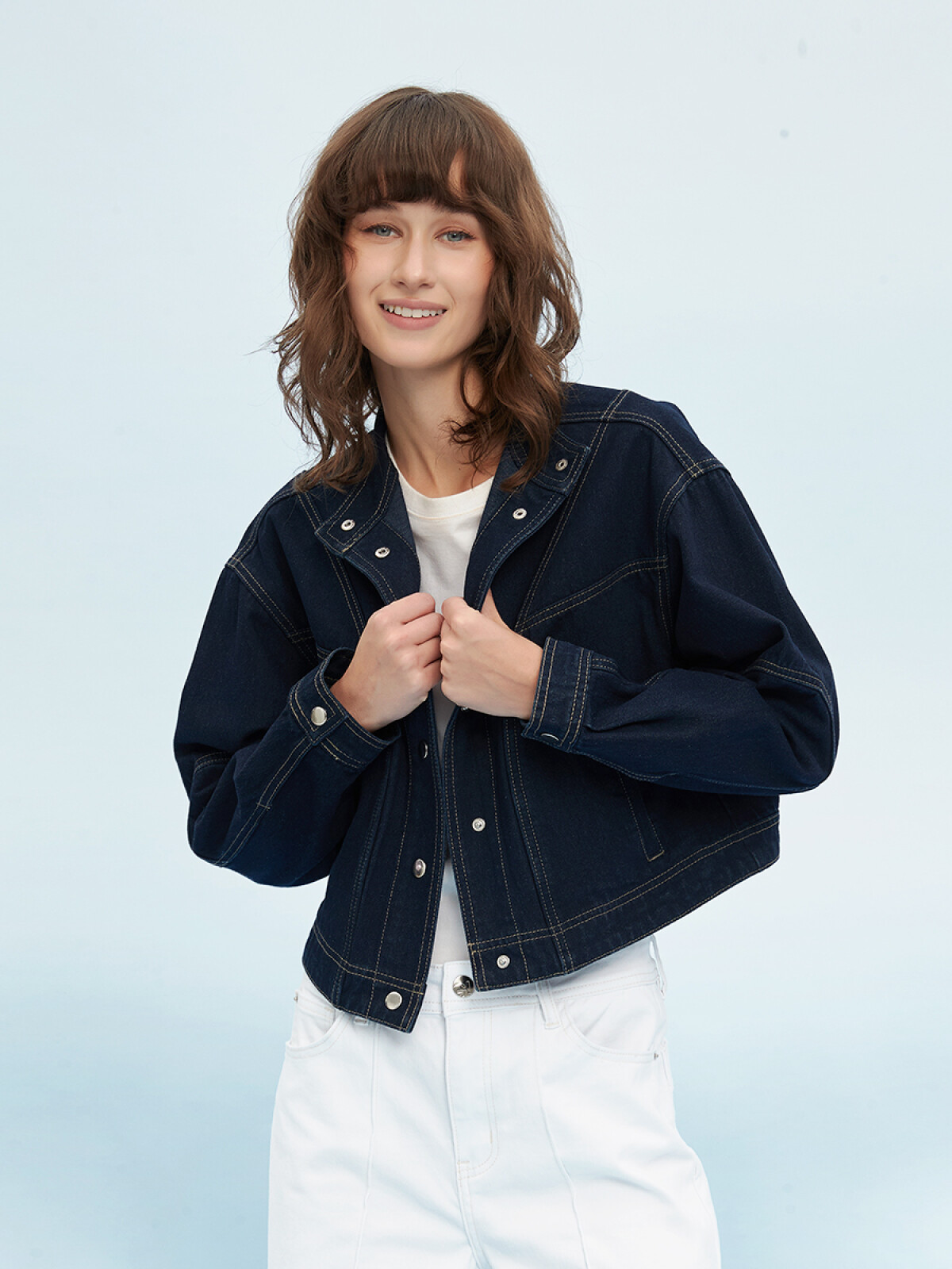 CAMPERA PANTERA - AZUL OSCURO — Guapa - Paprika