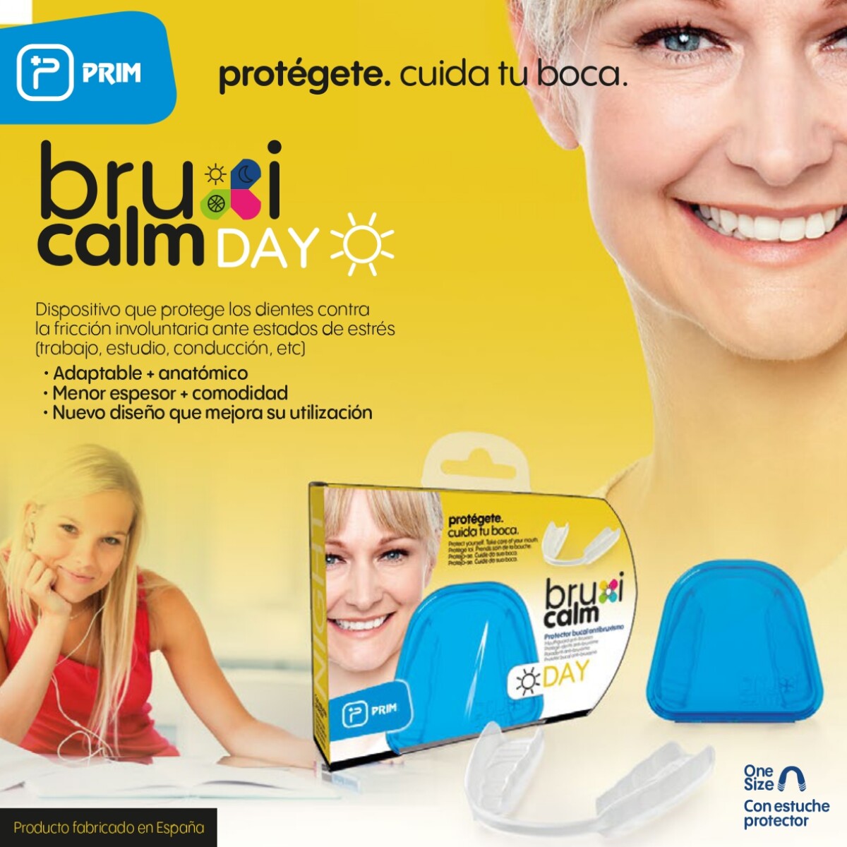 Protector Bucal Bruxicalm DIA Prim — Wikimúsculos