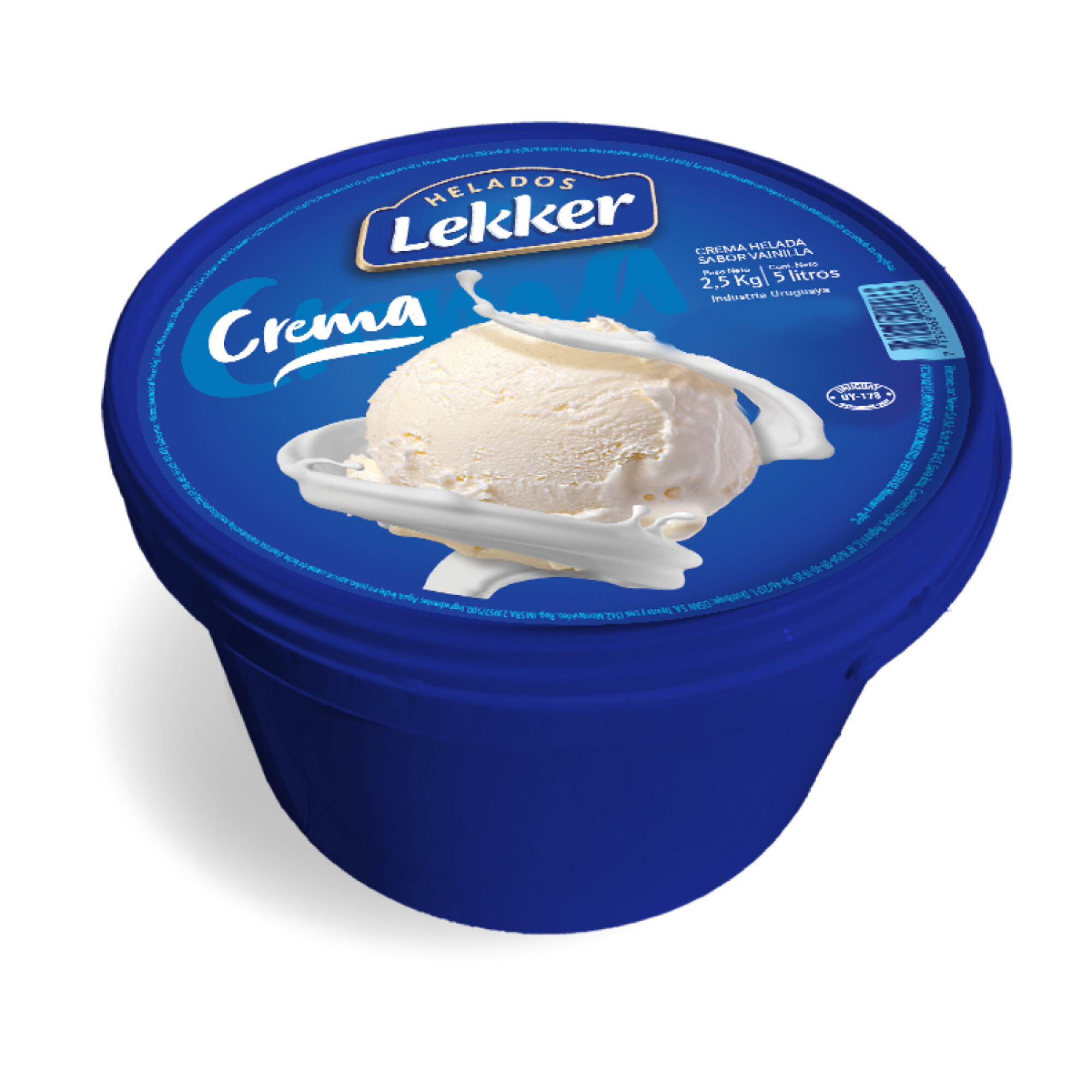 Lekker 5 Lt Crema — Artico congelados
