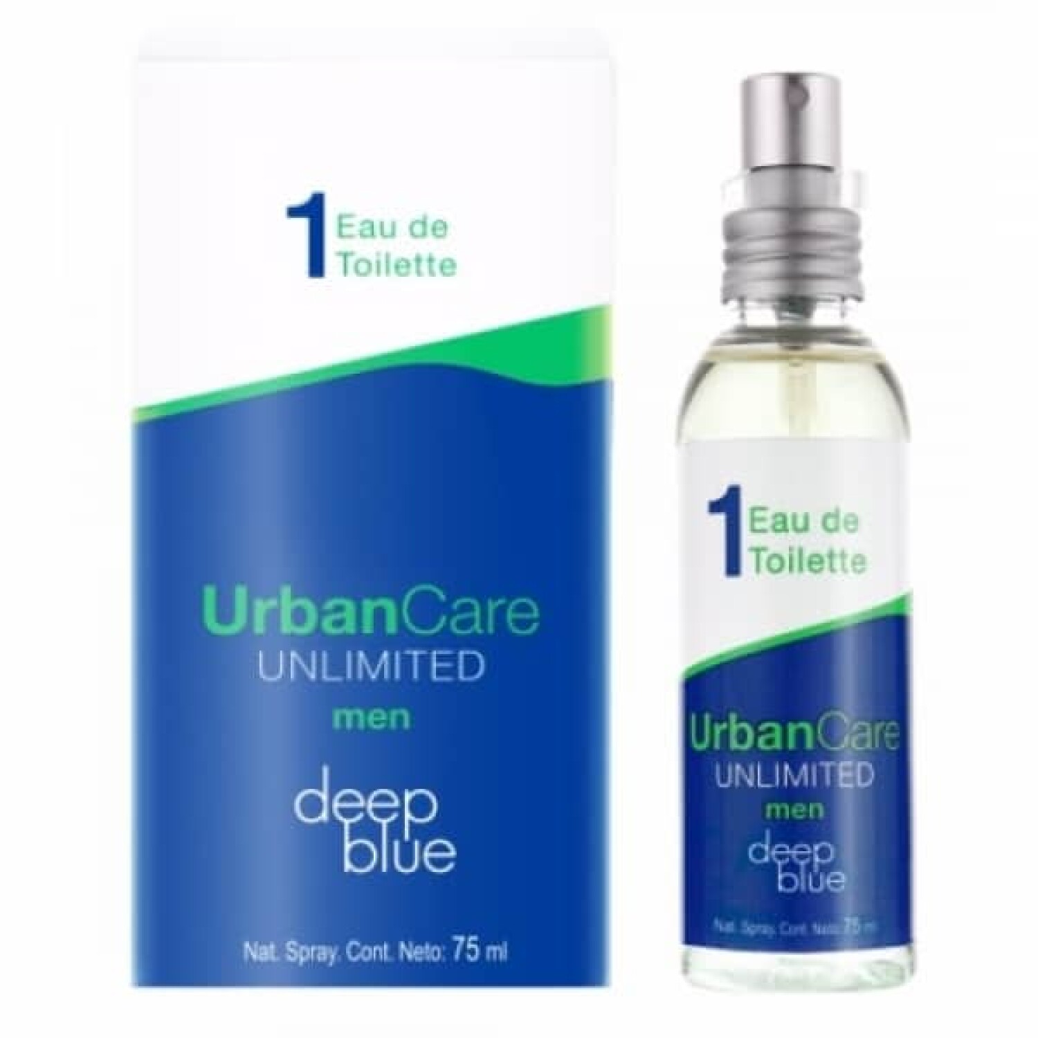Perfume Urban Care Deep Blue EDT 75ml — San Roque