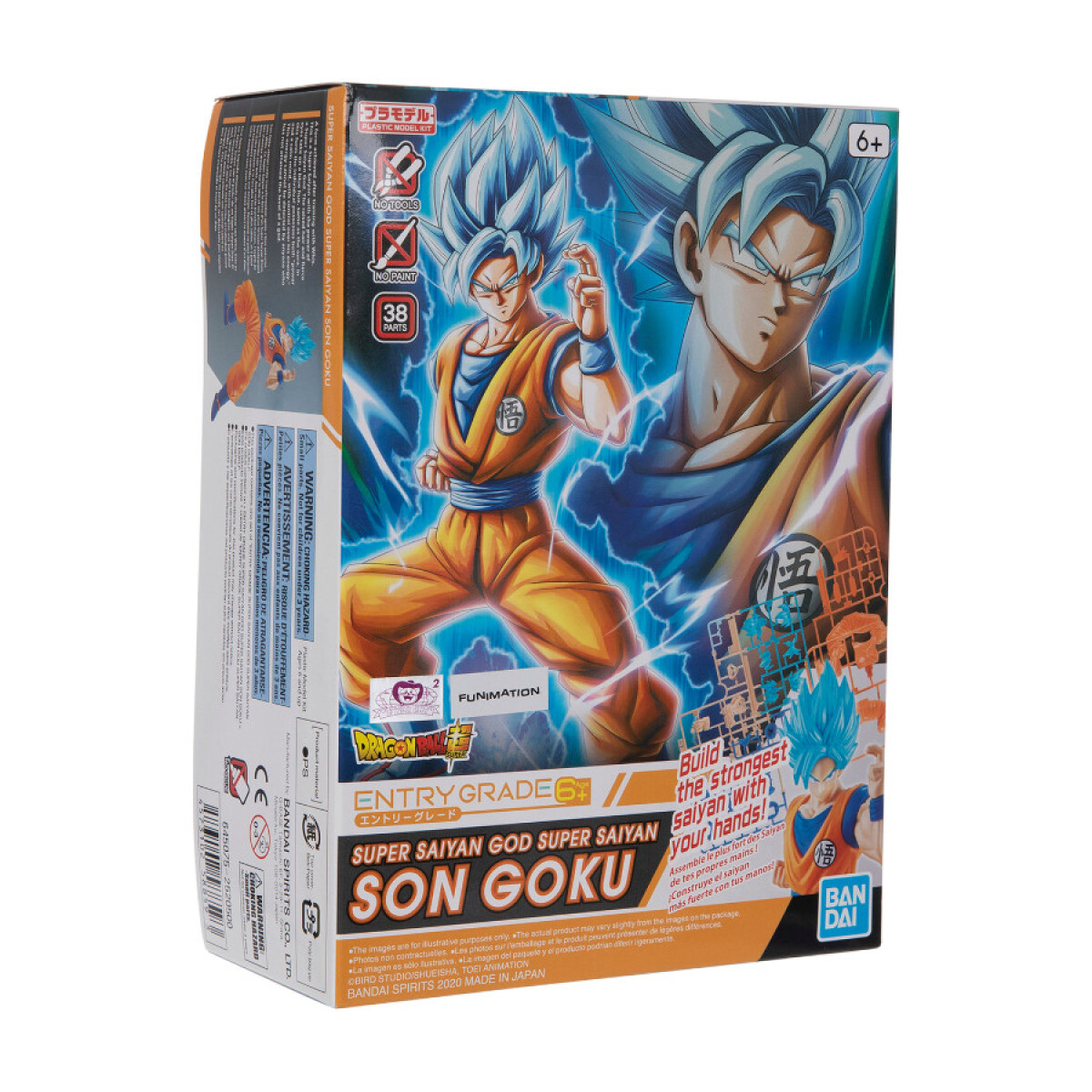 Model Kit - Son Goku Super Saiyan God • Dragon Ball Super — X Uruguay