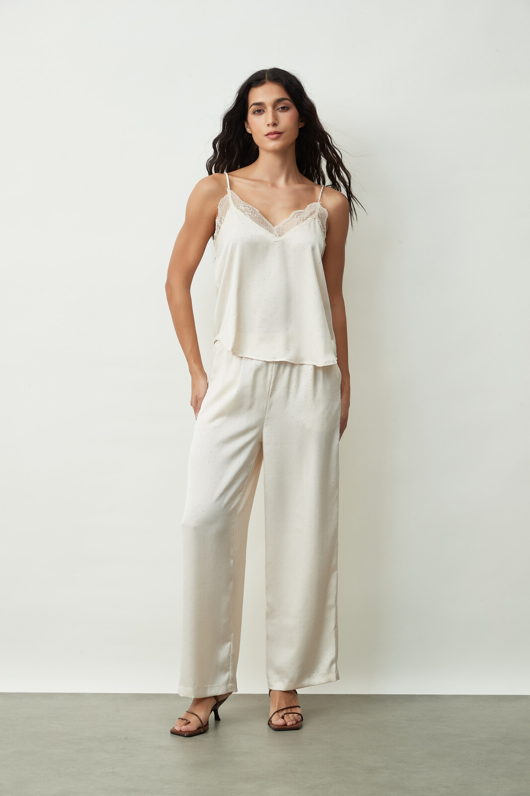 PANTALON MOIRA - OFF WHITE — Guapa - Paprika