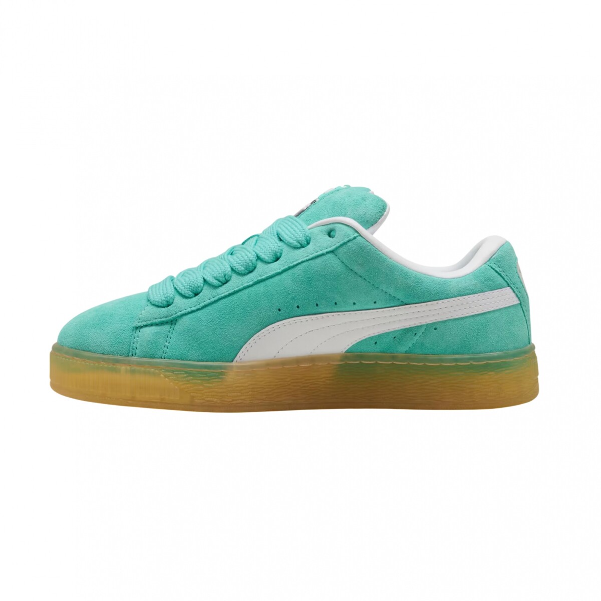 PUMA SUEDE XL - Turquoise/White — Zooko