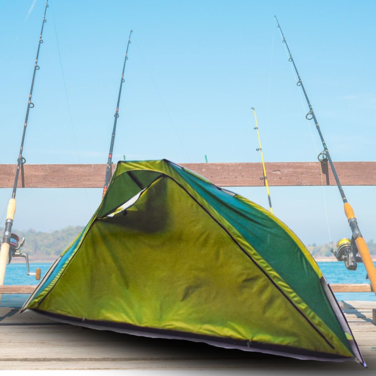 Carpa de pesca — Aventureros