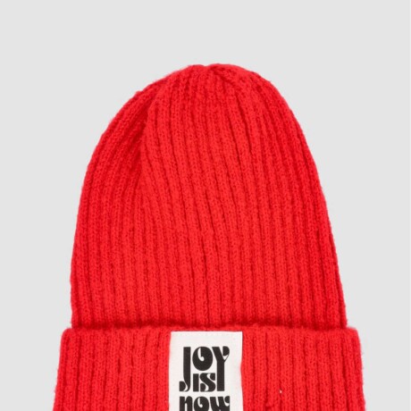 Gorro basic rubber dama - Rojo — Tienda Soy Santander