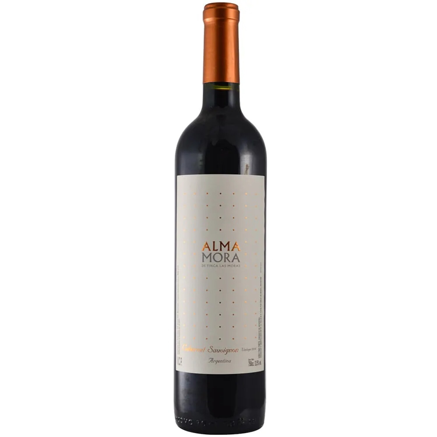 Botella de Vino Alma Mora Cabernet Sauvignon 750 Ml — Universo Binario