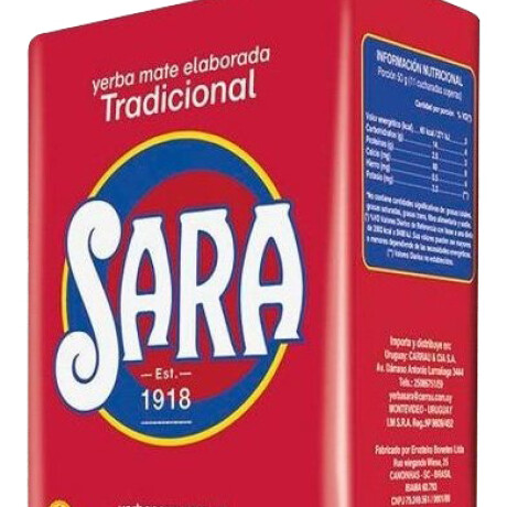 YERBA SARA CLASICA 200G (ROJA) — El Clon