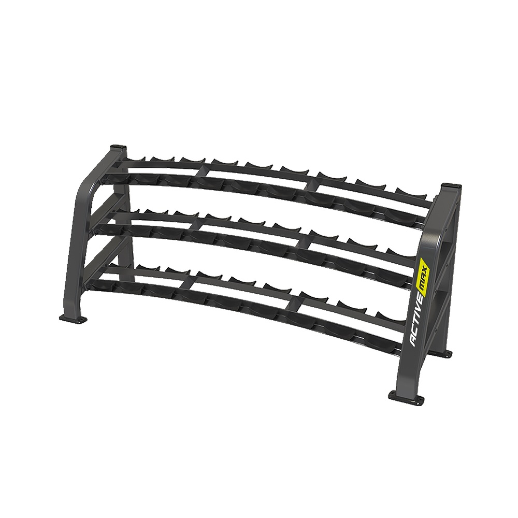 Dumbbell Rack 3 Tier-9 — Supergym