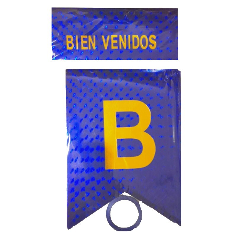 Guirnalda Diseño Bienvenido - Azul — Casa Fessta