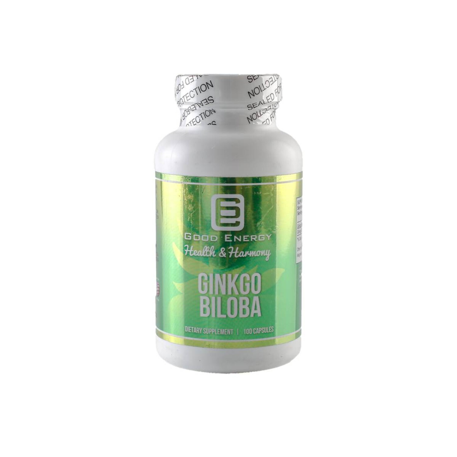 GINKGO BILOBA GOOD ENERGY FR. X 100 CÁPS — Farmacenter