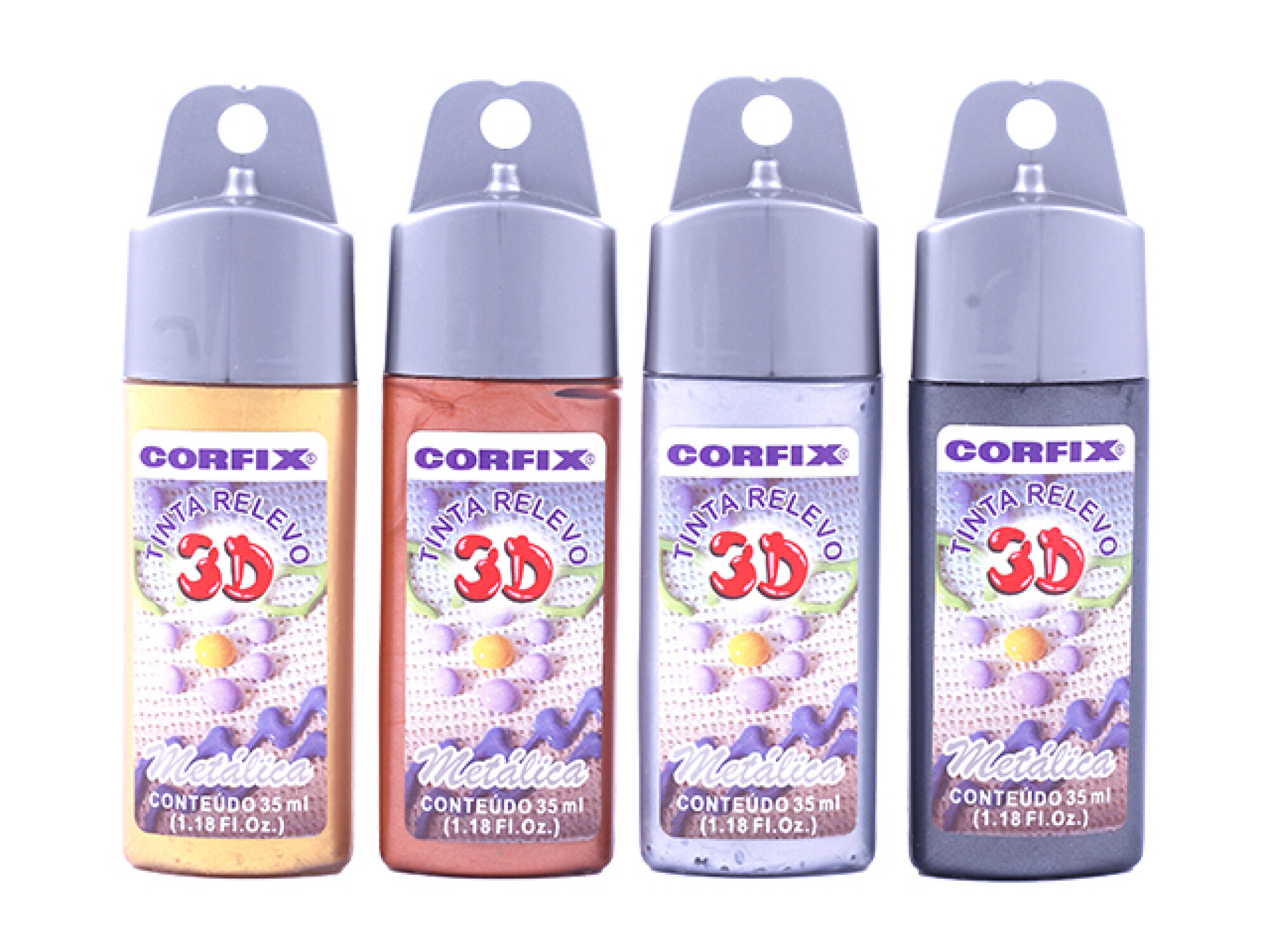 Pasta relieve metal vitral Corfix — Infantozzi