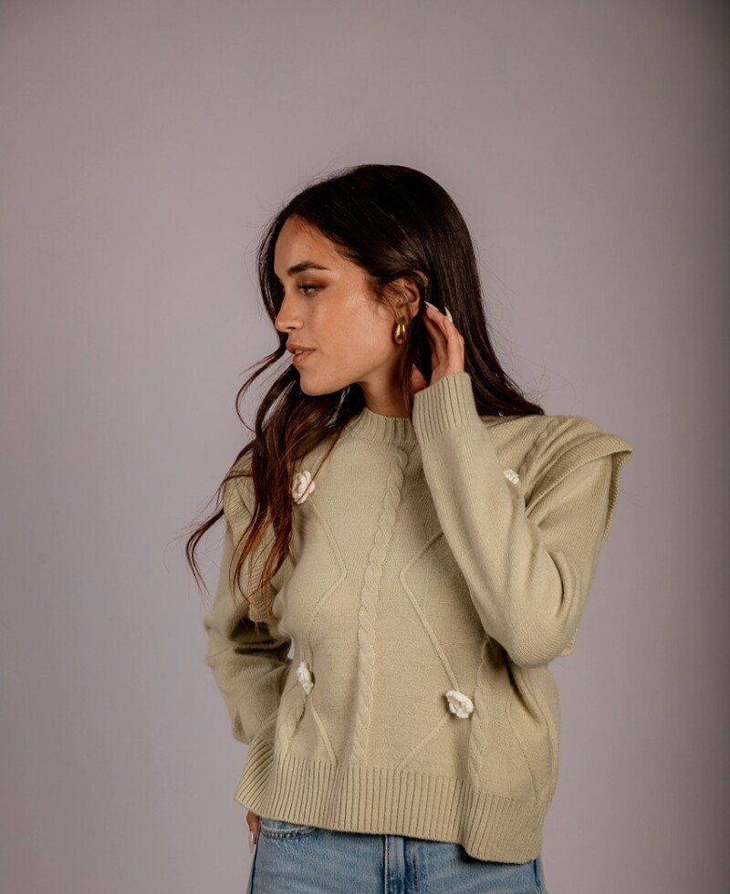 Buzo Josefina (PRE VENTA) - verde — Bianca Store