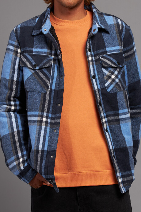 CAMISA SORIAN RUSTY - Azul — Superoutlet
