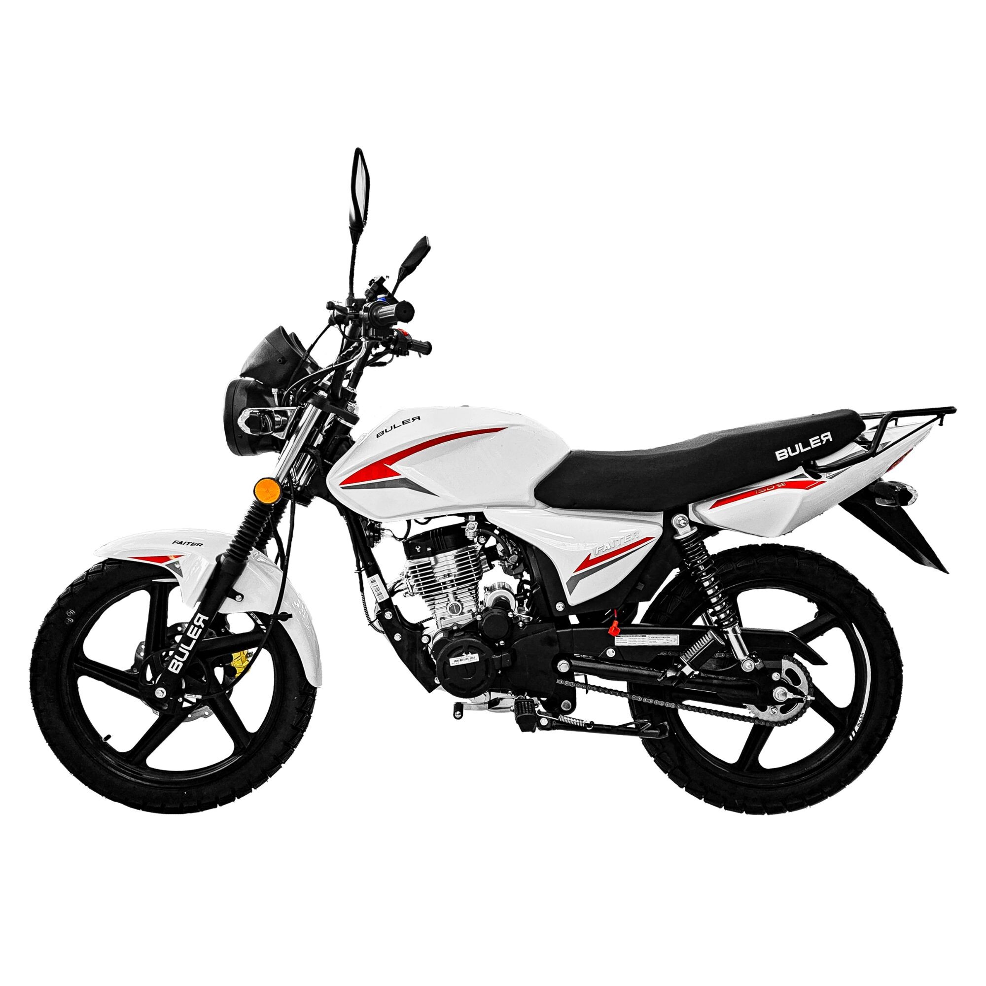 Moto Buler Faiter Se 150cc Aleación - Blanco — Bristol