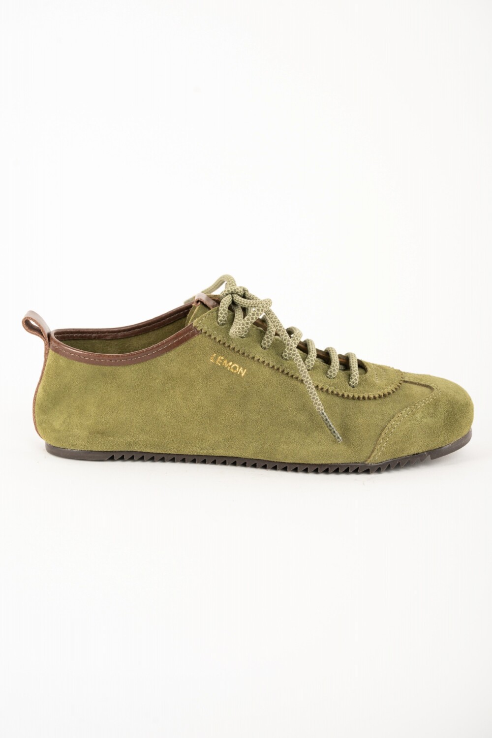 Zapatilla Gamuza - Pistacho — Lemon