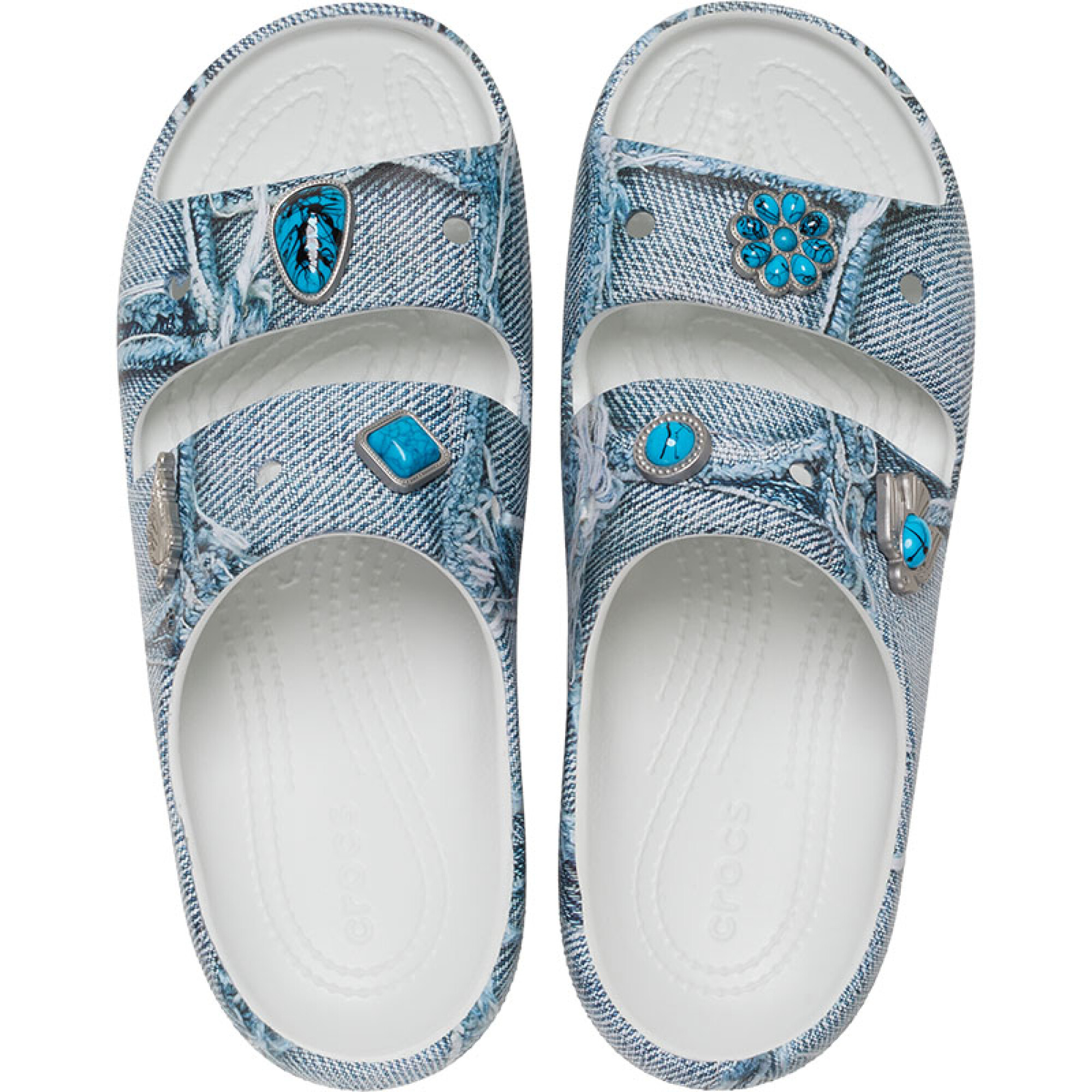 Sandalias Crocs Denim 2.0 - Azul — Crocs