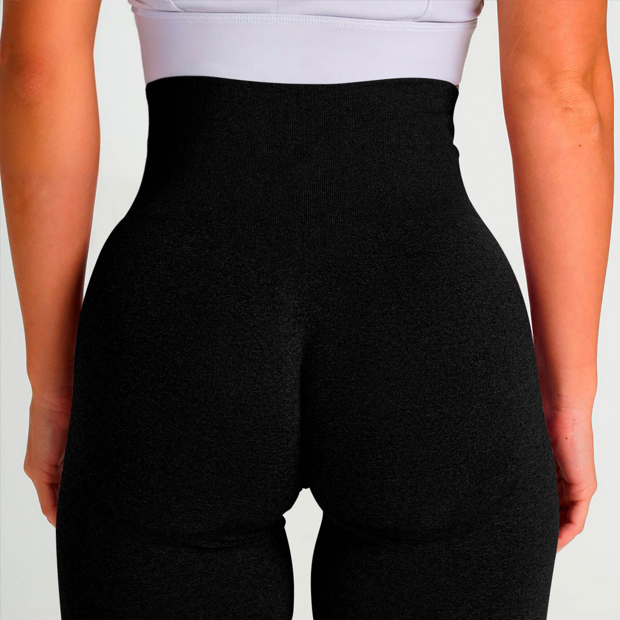 Calza Deportiva Push Up X2 Leggins Levanta Glúteos - Negro — El Rey del ...