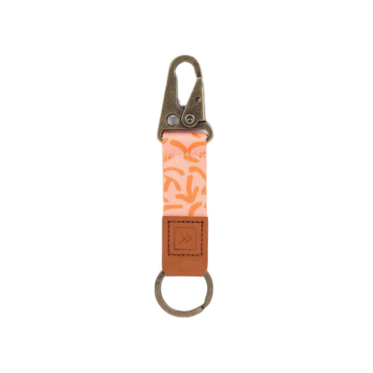 Llaveros Thread Keychain Clip - Coral — Tienda Soy Santander