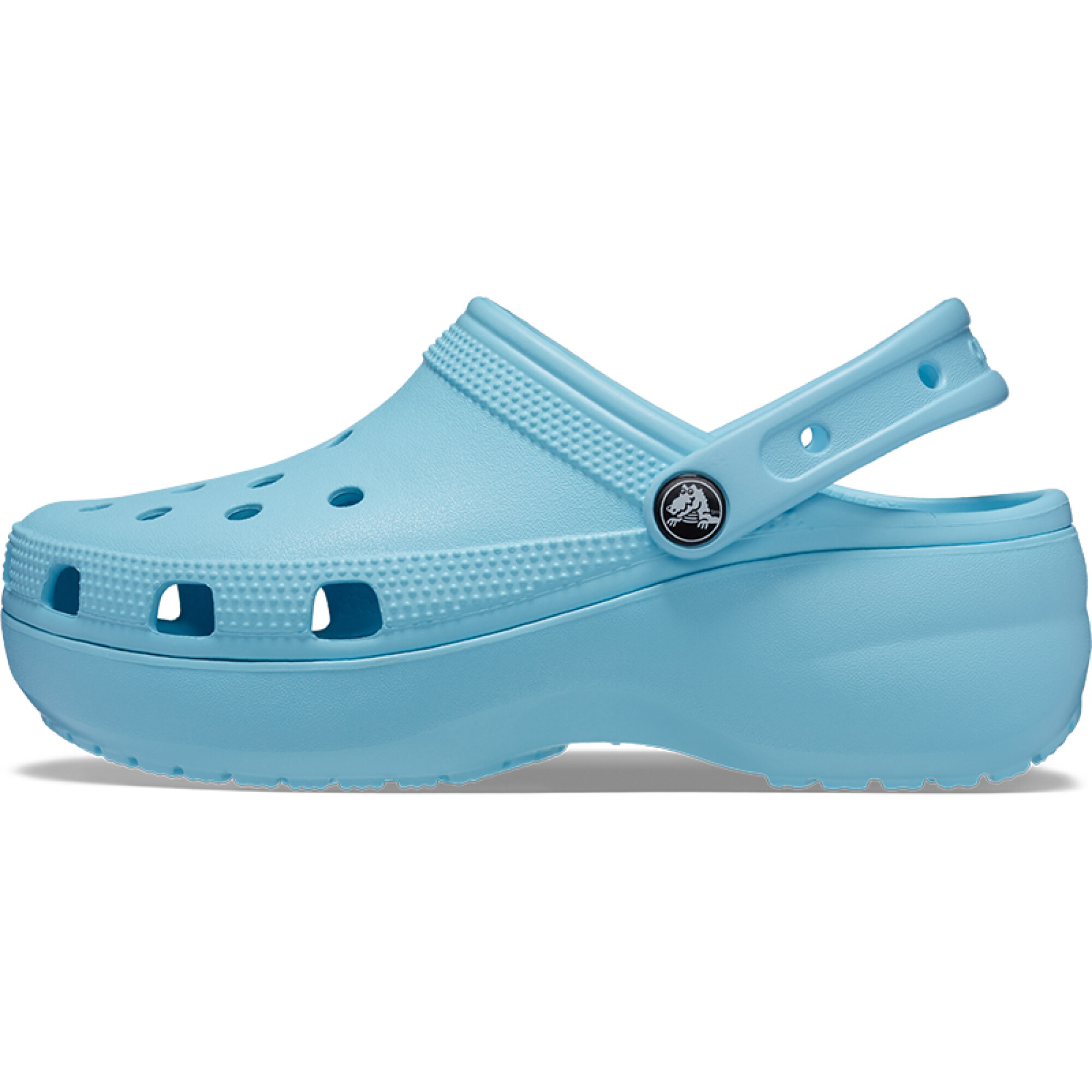 Crocs Classic Platform - Azul — Crocs