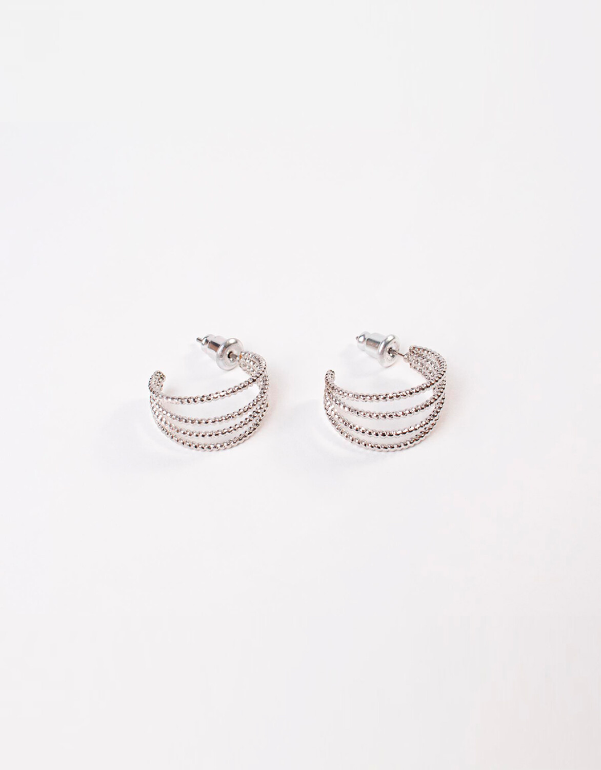 Argollas Con Textura — Isadora