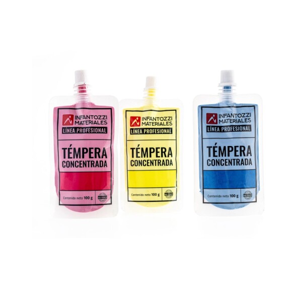 Témpera concentrada - 100 g - Sachet — Infantozzi