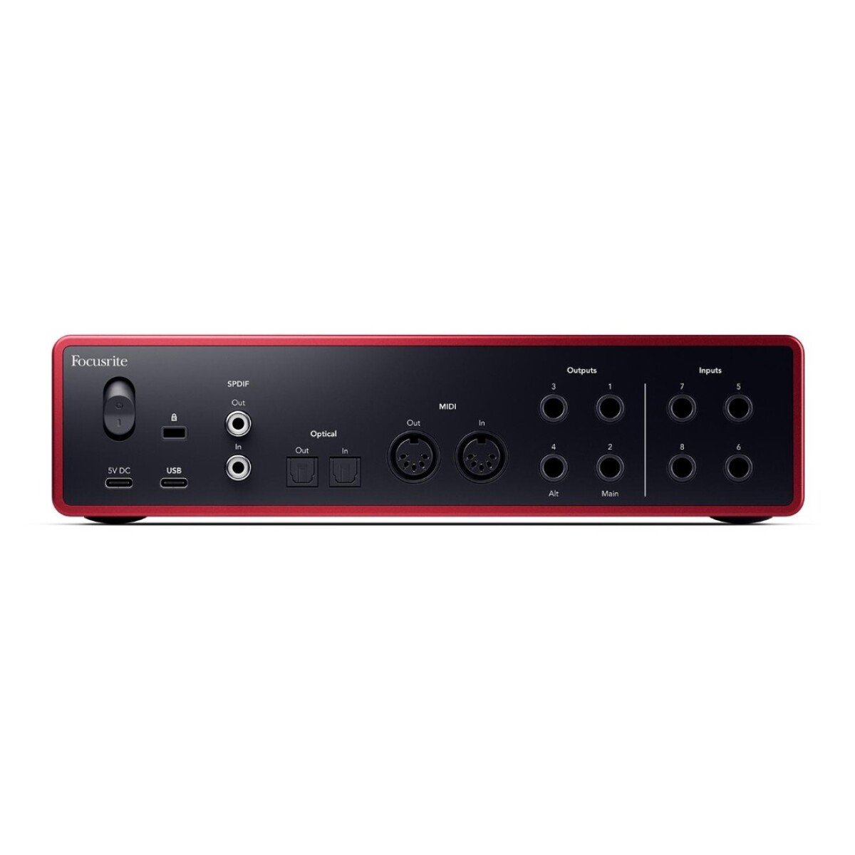 Interfaz De Audio Focusrite Scarlett 18i16 4th Gen — Palacio de la Música