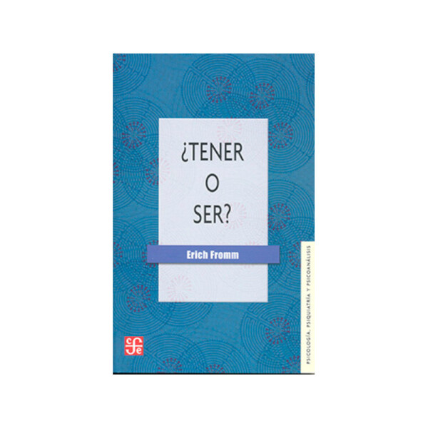 ¿Tener o ser? — Infantozzi