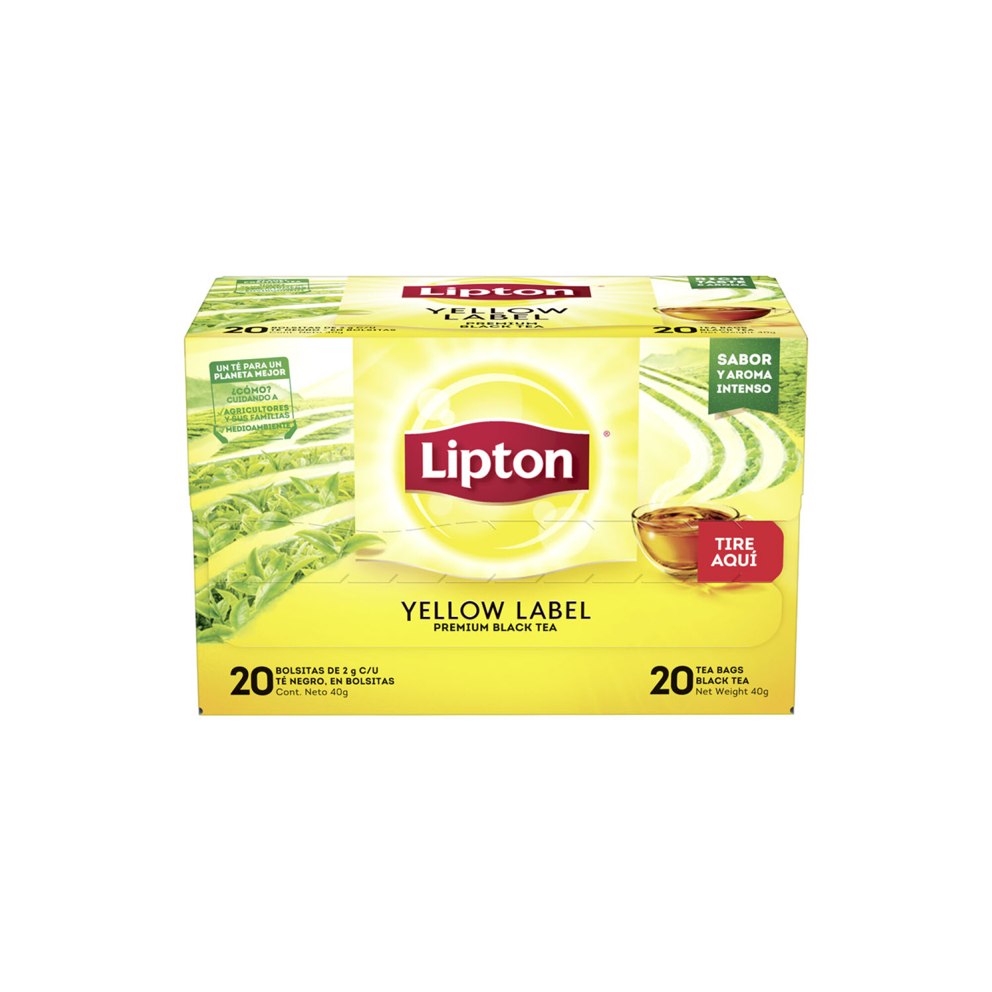 TE LIPTON 20 SOBRES — El palacio del café