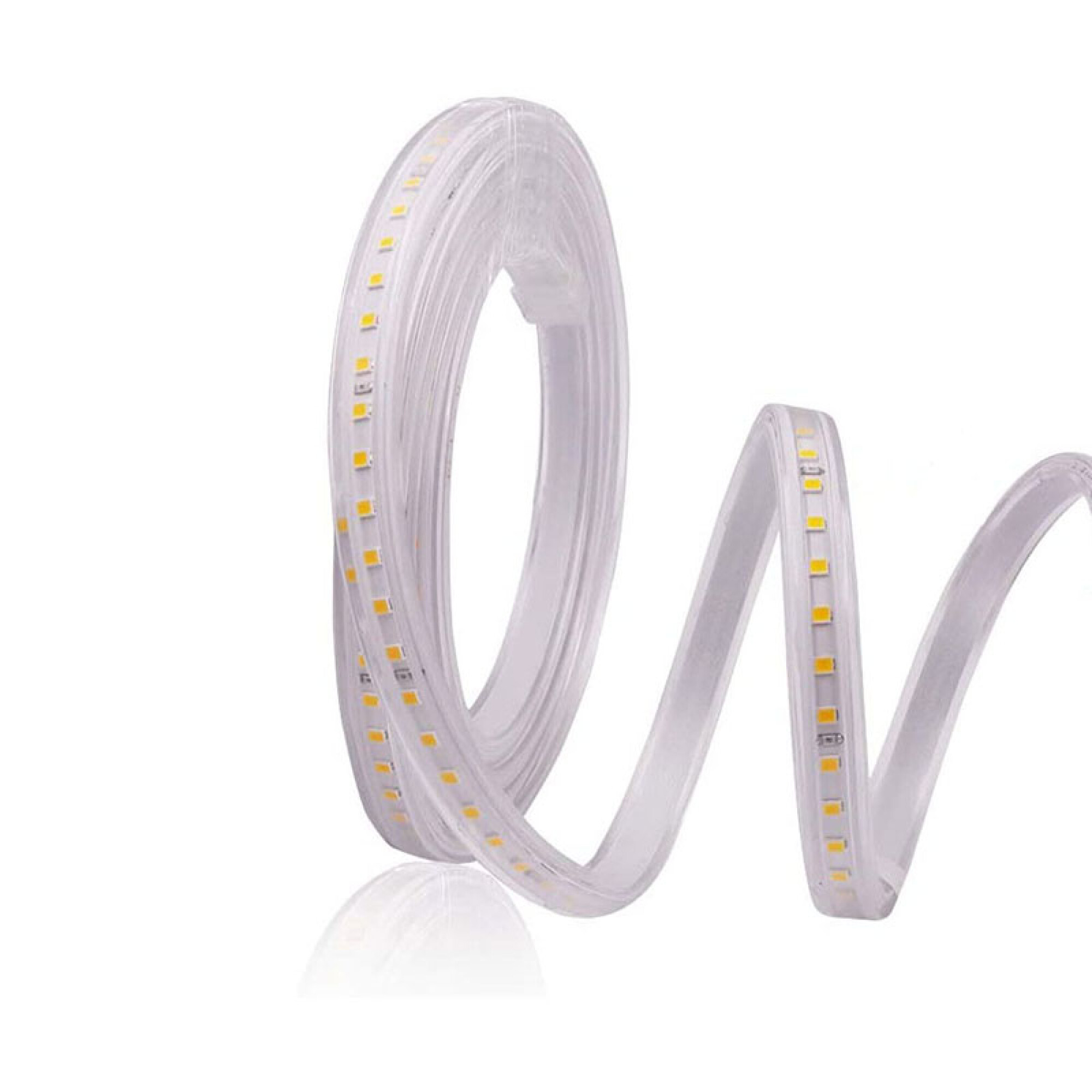 Cinta LED 220V 10W/M IP68 x Metro Luz Cálida — Serlux