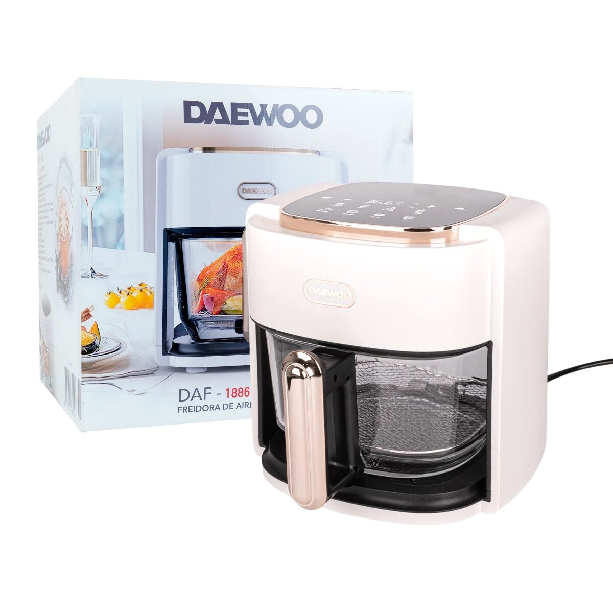 Freidora de aire Daewoo 4.5 L — El Clon