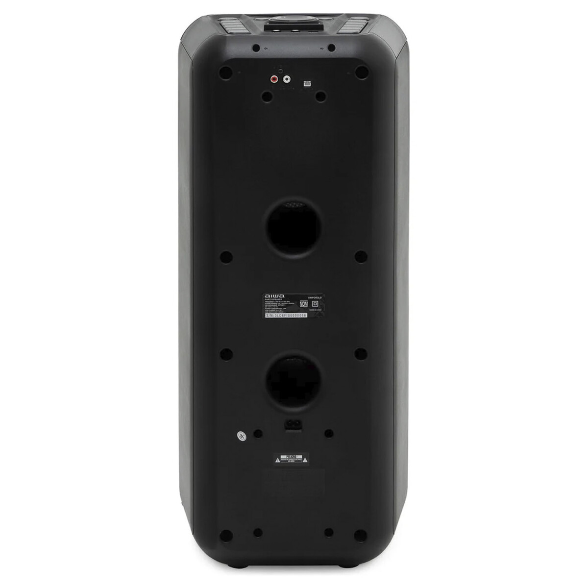 Parlante Torre De Audio Aiwa AWPOK3LD 1000W PMPO Negro Electroventas parlante-torre-de-audio-aiwa-awpok3ld-1000w-pmpo-negro-electroventas