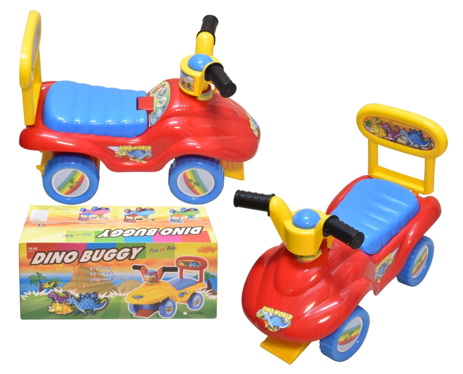 Buggy moto rojo. — El Clon
