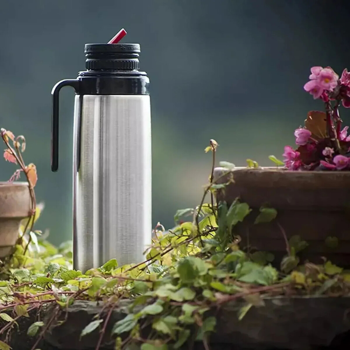 Termo Termolar R-evolution 1lt - 5 Años De Garantía Acero - Plateado — HTS