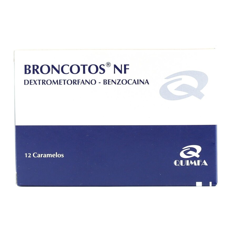 BRONCOTOS NF CJ X 12 CARAMELOS — Farmacenter