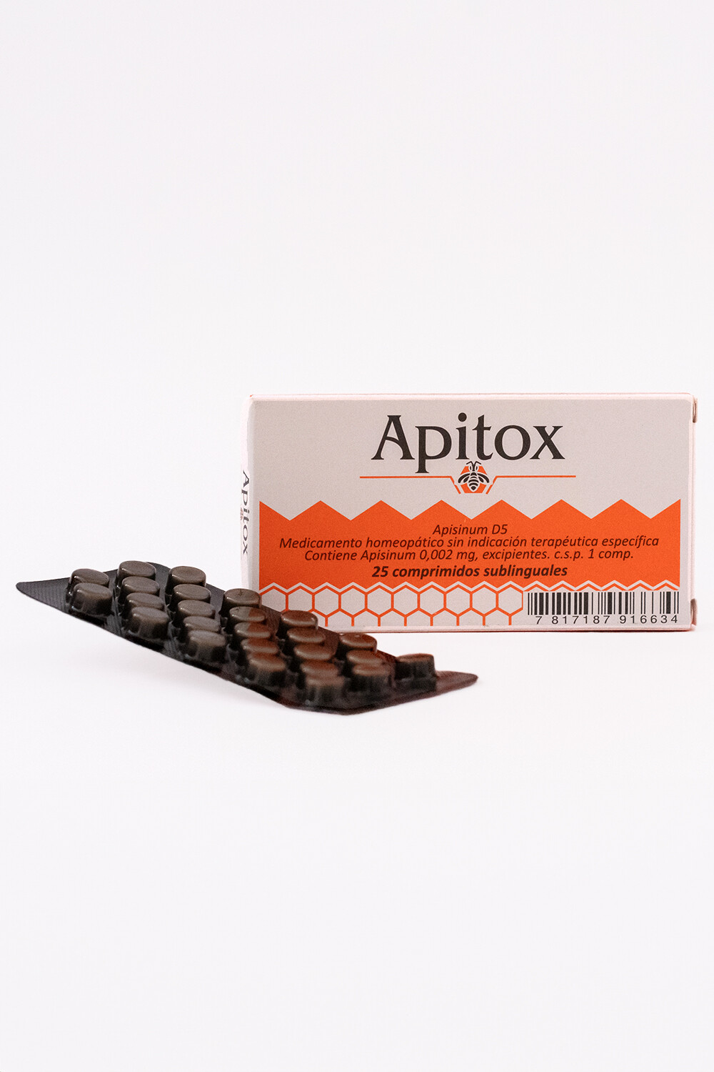 Apitox Comprimidos Sublinguales · 25 comp. — Quantum Farmacia Homeopática