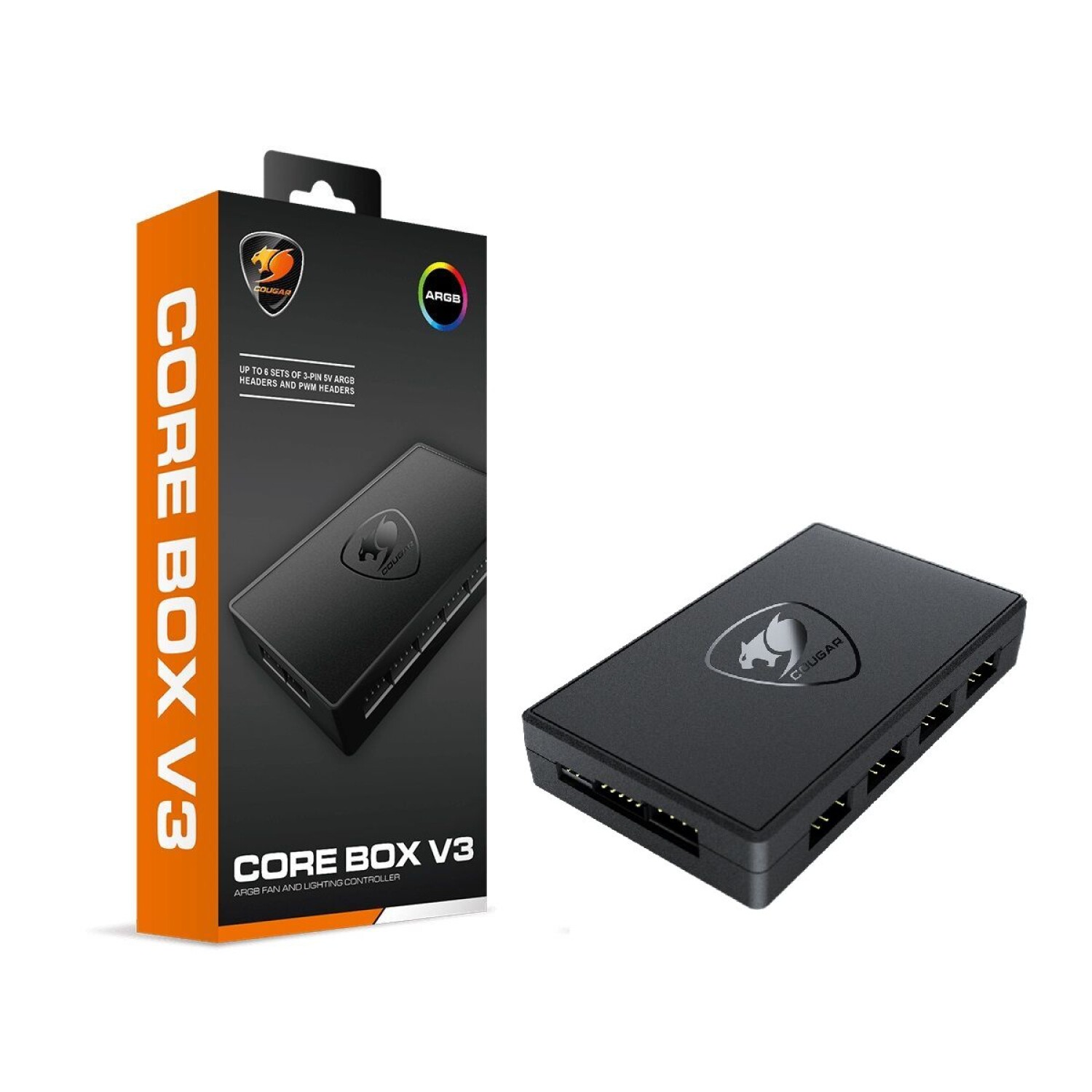Controlador Fan Rgb Cougar Core Box V3 — Universo Binario