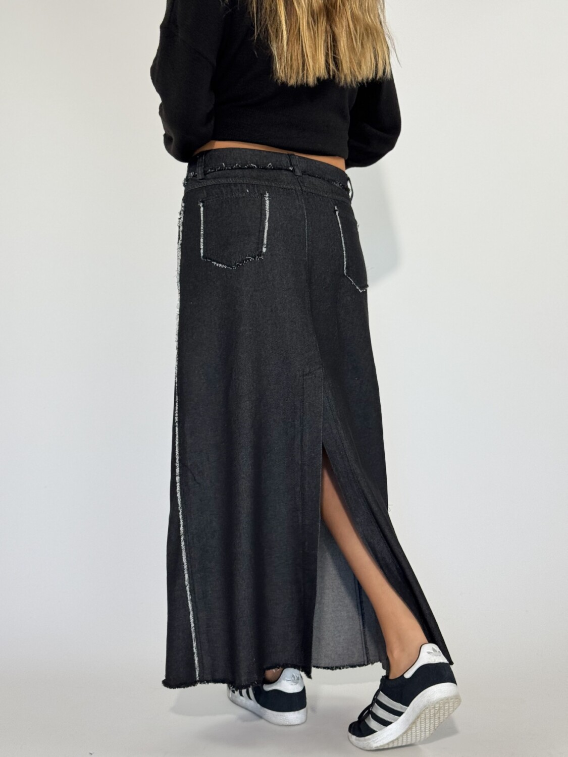 POLLERA NOA - NEGRO — Panthai