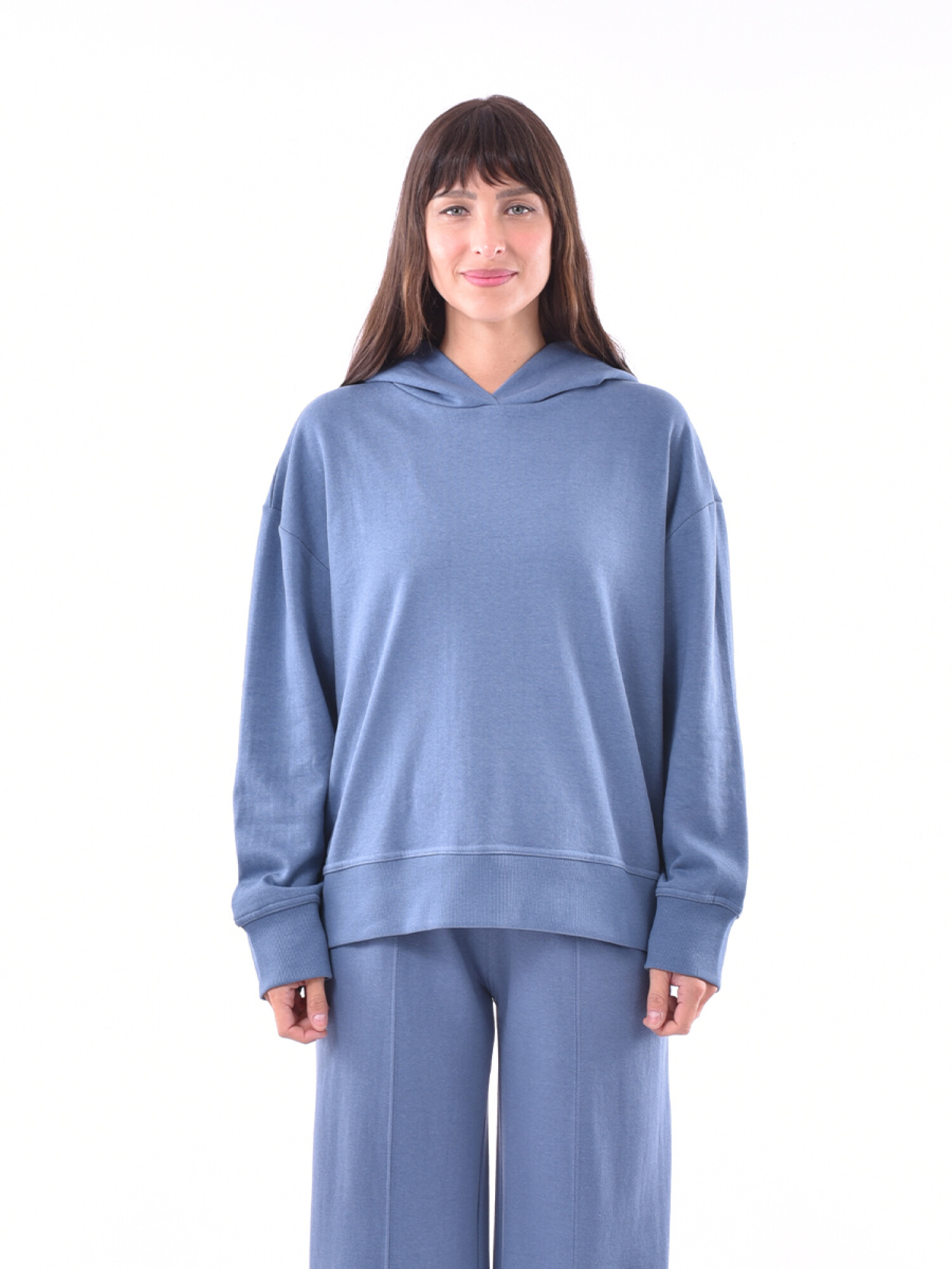 HOODIE DELFINO - AZUL PIEDRA — Guapa - Paprika
