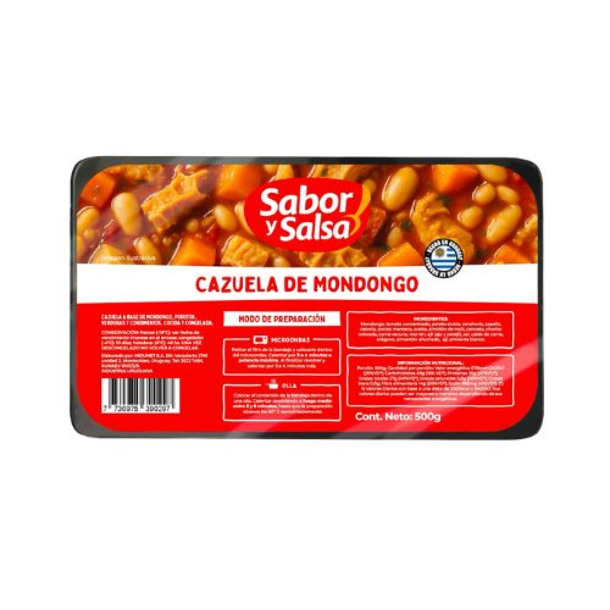 Cazuela de Mondongo Sabor & Salsa - 500 g — CONGELADOS.COM.UY