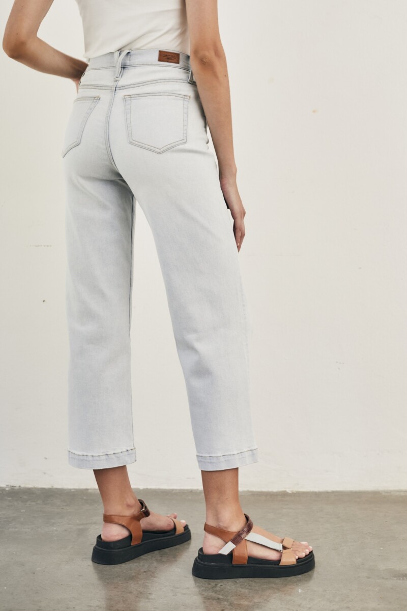 Wide Leg Lavado Claro - Jean Claro — Lemon