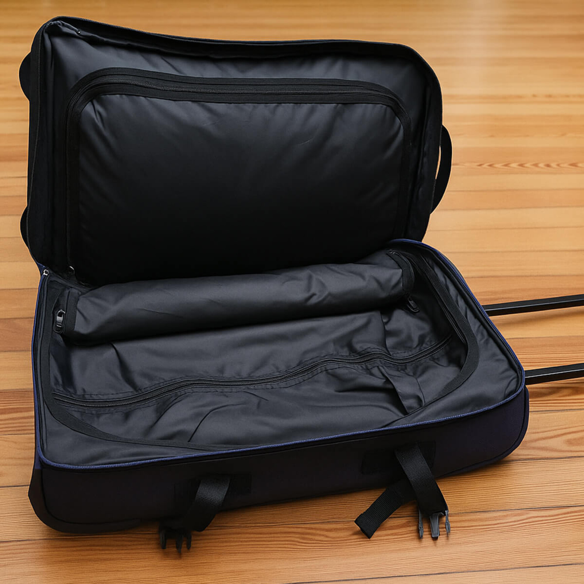 Carry On Oxbridge Azul Rígido Con Ruedas Reforzadas — Mintt