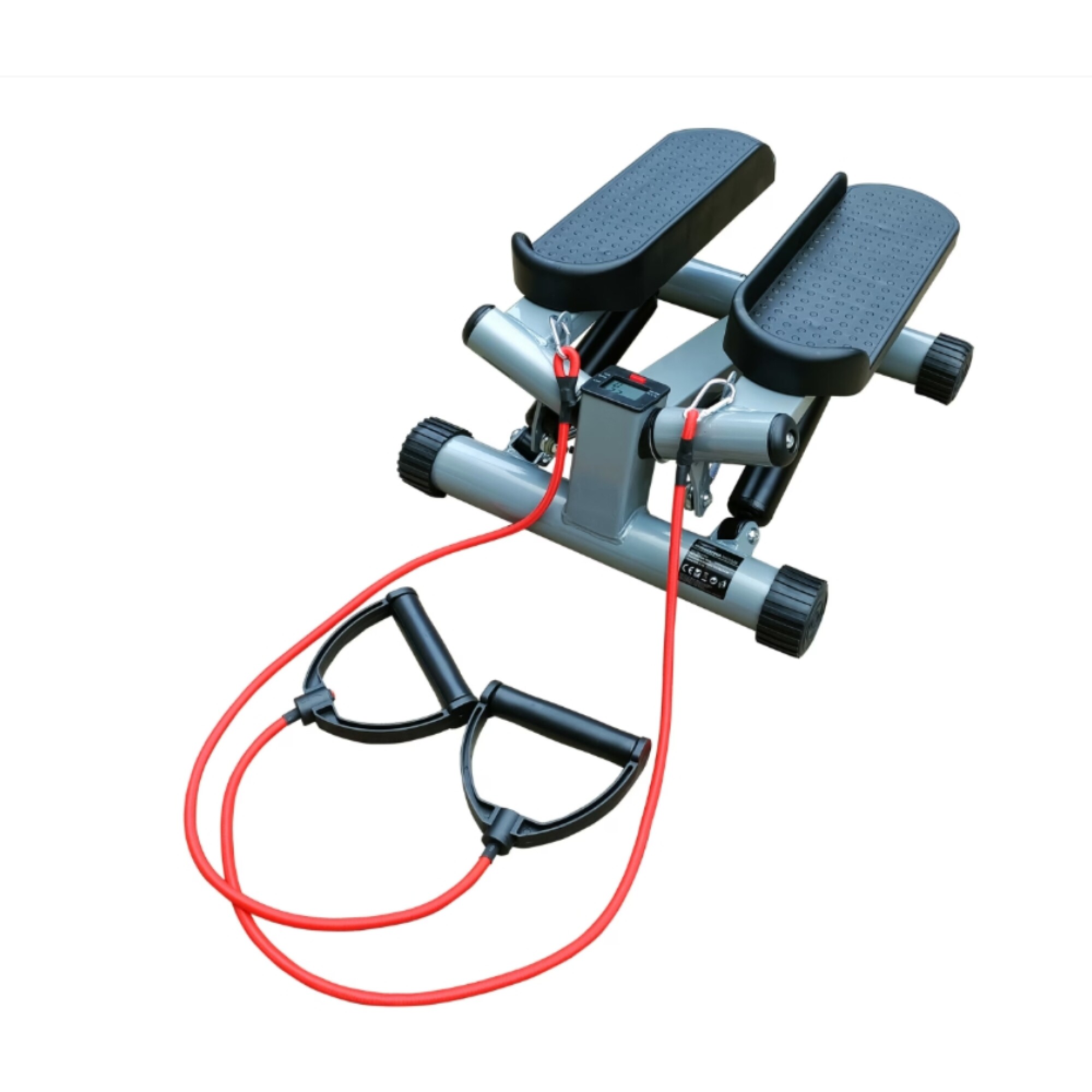 Mini stepper Kondition SKC032B con bandas resistencia - Negro — Aventureros