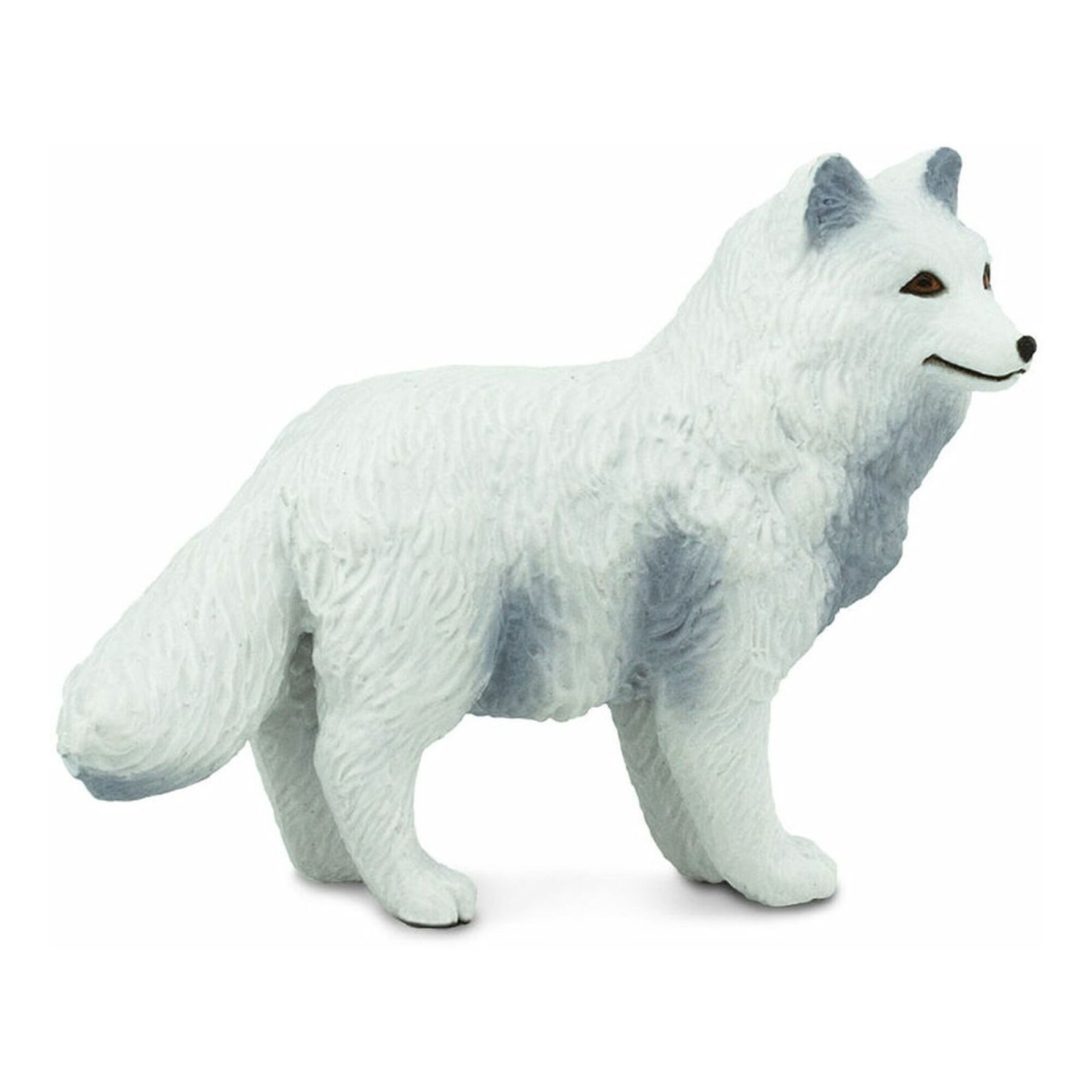 Zorro Ártico Safari Figura Animal Muñeco Escala Realista — Atrix