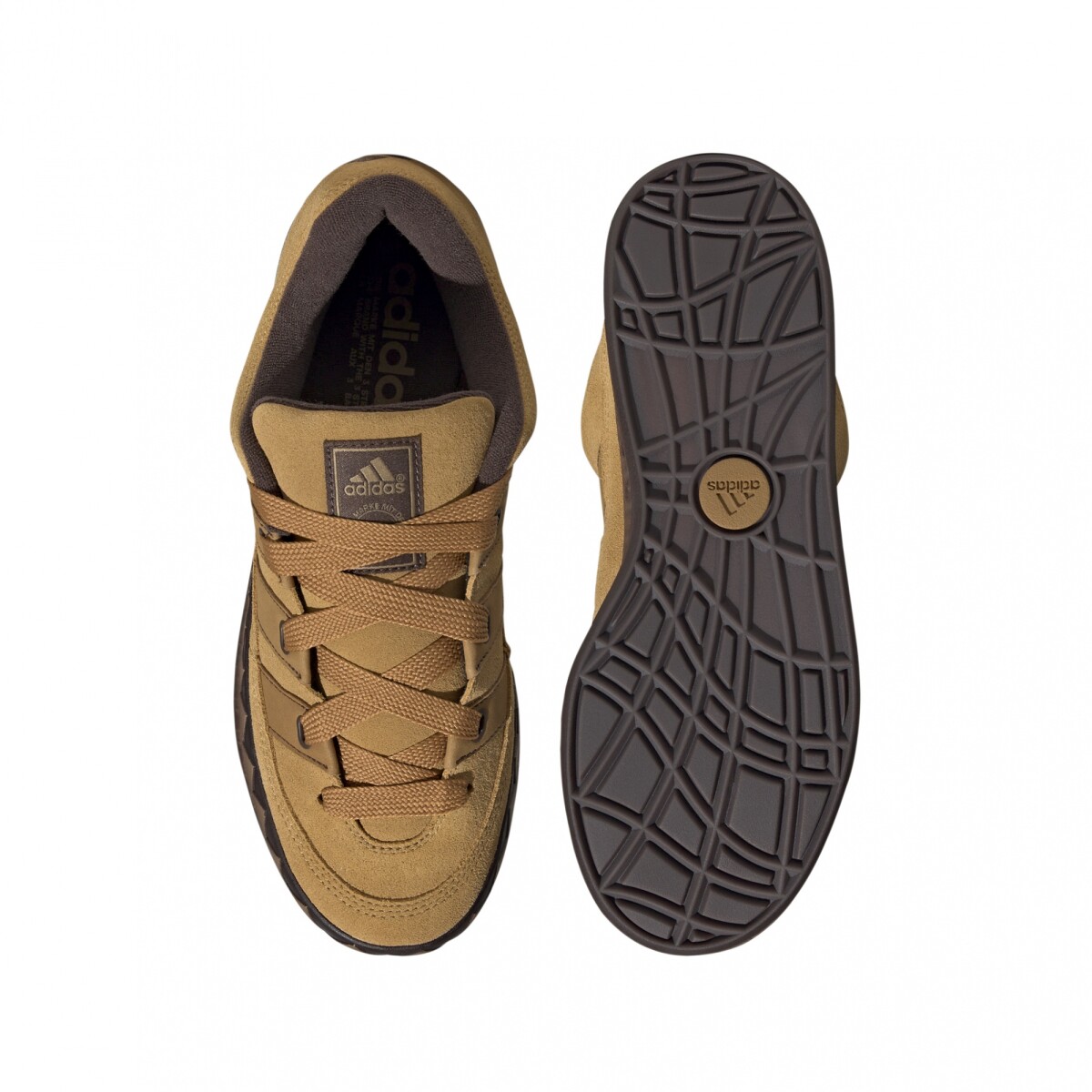 adidas ADIMATIC - Mustard & Brown — Zooko