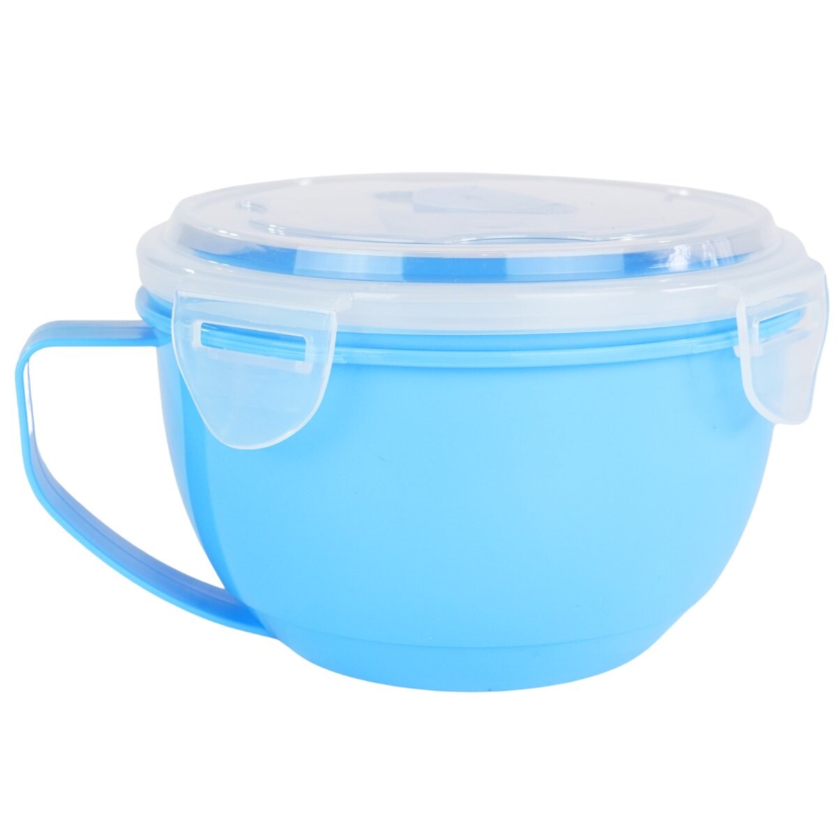 Recipiente de plastico con tapa y asa — El Clon